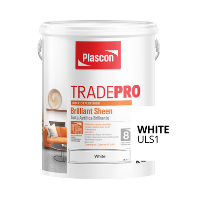 Plascon TradePro Brilliant Sheen 5L - Plascon Paint Expert