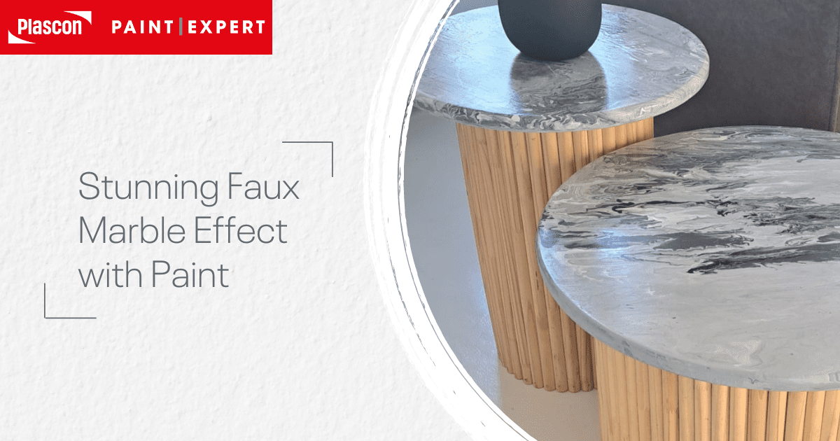 Stunning Faux Marble Paint Effect: DIY Guide