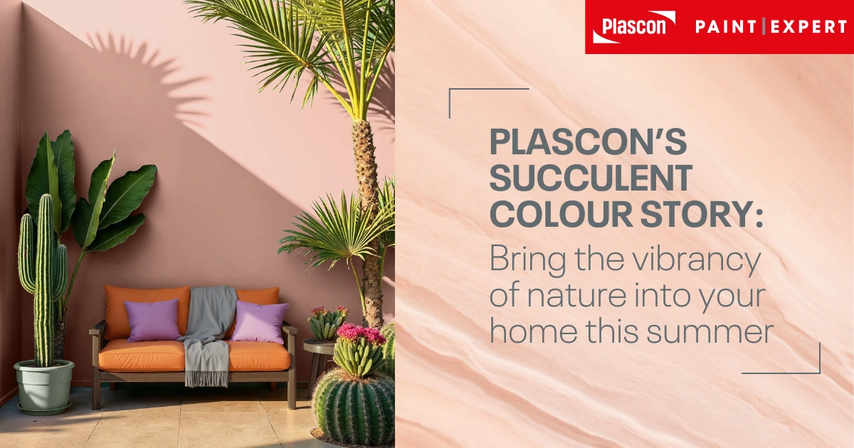 Plascon’s Succulent Colours: Vibrant Summer Shades
